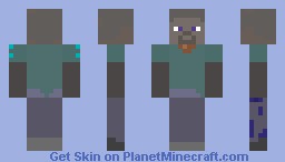 Ghost Steve Minecraft Skin