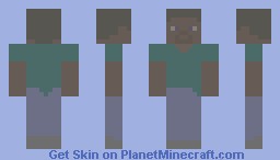Ghost Steve Minecraft Skin