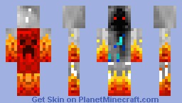 Hellfire Ghost Minecraft Skin