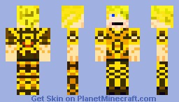 Golden Boy Minecraft Skin