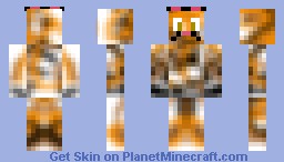 Ginger Cat Minecraft Skin