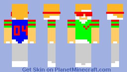 A Ginger Kid Minecraft Skin