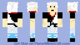 Gintoki Sakata Minecraft Skin