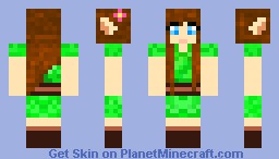 Forest Elf Minecraft Skin