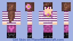 Shadow Test Girl Minecraft Skin