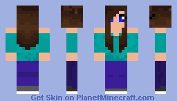 Steve (Girl Version) Minecraft Skin
