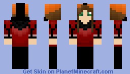 Girl Warrior Minecraft Skin