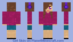 Just a normal girl. Minecraft Skin
