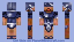 Gladiator With Helmet Minecraft Skin