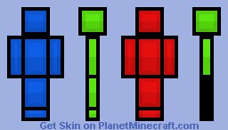 Glossy Blocks Minecraft Skin