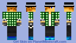 GigBomb Gloves Minecraft Skin