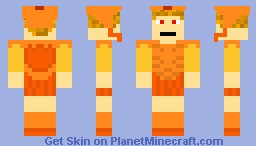 Ignis the god of fire Minecraft Skin