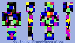 God of Sticky Paper Minecraft Skin