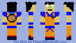 Goku Minecraft Skin