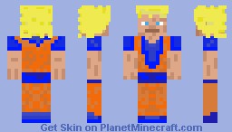 Goku skin Minecraft Skin