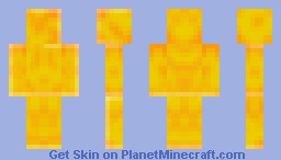 Golden Golem Minecraft Skin