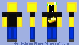 LOLZ .::Gold Style::. Minecraft Skin