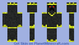 Shadow Creeper V2 Minecraft Skin