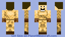 Golden clothes Minecraft Skin
