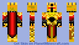 Golden knight Minecraft Skin