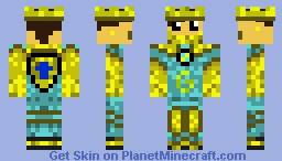 Goldy Man Minecraft Skin
