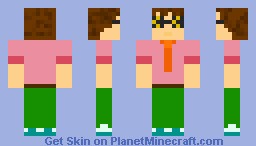 Gooseman(pink button up) Minecraft Skin