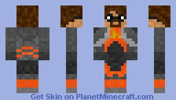 Gordon Freeman Minecraft Skin