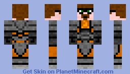 Gordon Freeman Minecraft Skin