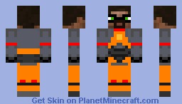 Half-Life 2 Gordon Freeman Minecraft Skin