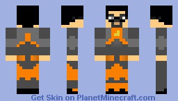 Gordon Freeman Minecraft Skin