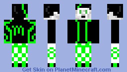 Goth Guy With Epic Monster Jacket Minecraft Skin