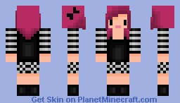 Gothic chic :D Minecraft Skin