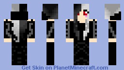 Goth Vampire Minecraft Skin