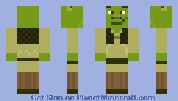 Shrek Minecraft Skin