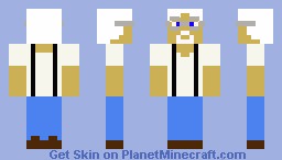 Grandpa Steve Minecraft Skin