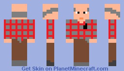 Grandpa Minecraft Skin