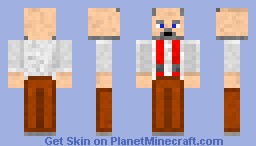 Grandpa Minecraft Skin