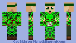 Grass Archer Minecraft Skin