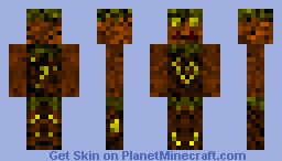 Apocalypse Series - Grassclan Golem Minecraft Skin