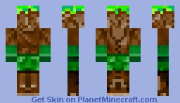 Grass Head ! Minecraft Skin