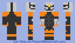 Gray Fox MGS Minecraft Skin