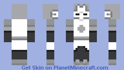 Gray Knight Minecraft Skin