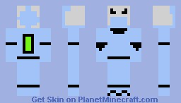 Gray Alien Biohazard Trooper Minecraft Skin