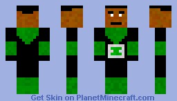 green Lantern Minecraft Skin