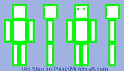 Green block guy Minecraft Skin