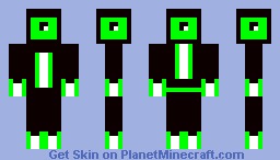 Green Alien by FearKoDaK Minecraft Skin