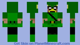 Green Arrow Minecraft Skin