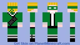 Green Arrow Minecraft Skin