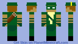 Green Arrow Minecraft Skin