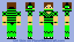 Green Boy Skin Minecraft Skin
